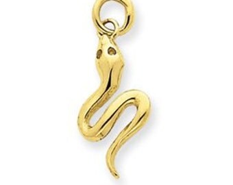Solid gold snake | Etsy