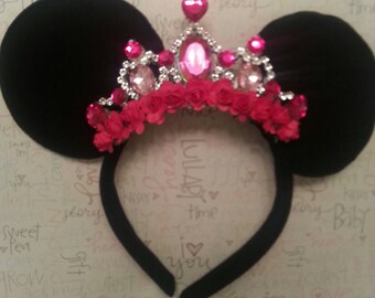 Popular items for minnie mouse crown on Etsy