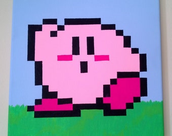 Popular items for 8 bit Kirby on Etsy