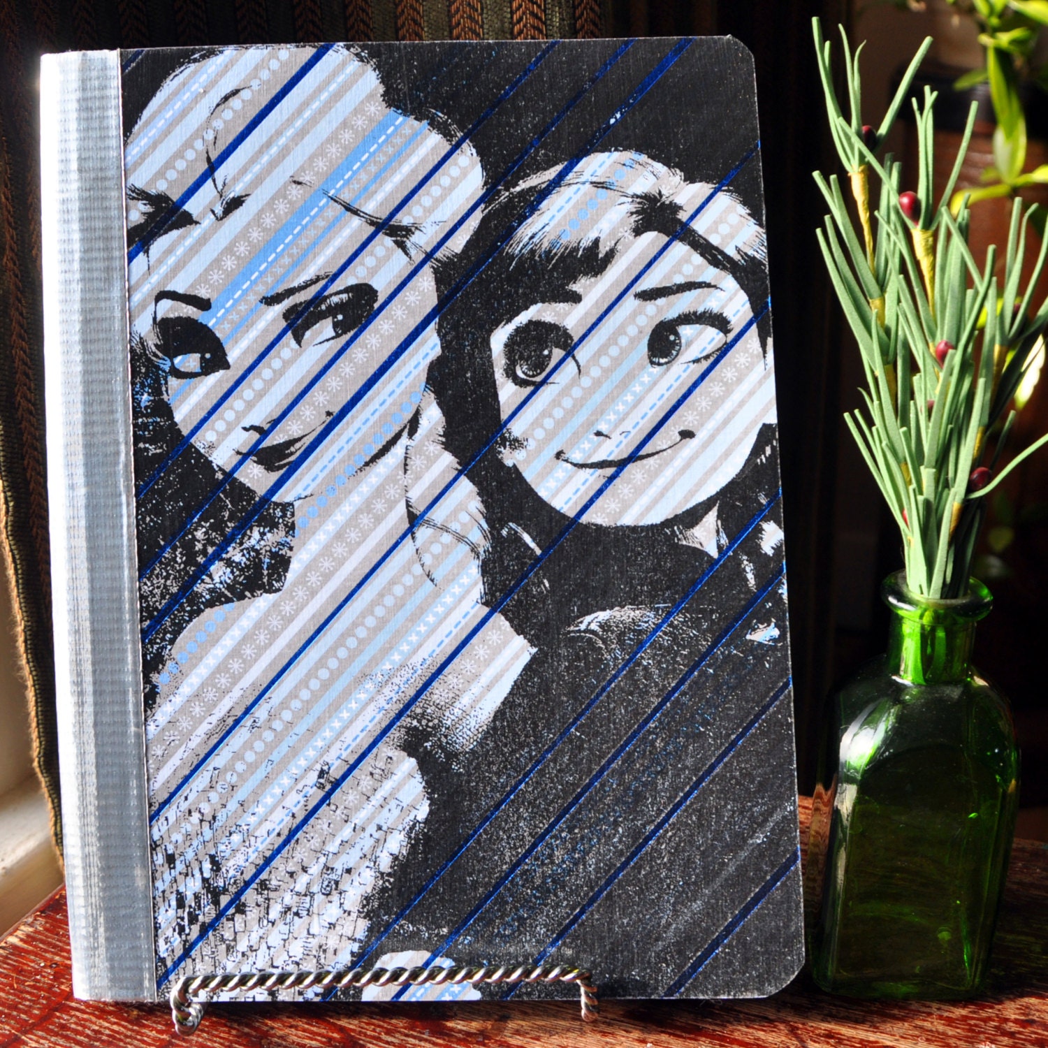 Frozen's Anna and Elsa Composition Notebook