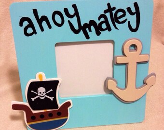 Items similar to Ahoy you sailors, this PIRATE SHIP is full of gold and ...