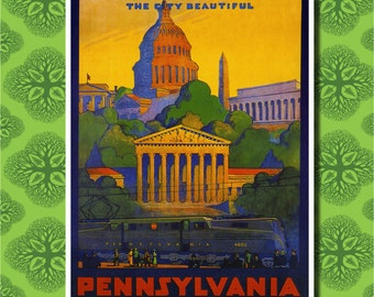 Washington dc poster | Etsy