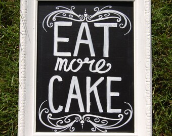 Popular items for cake chalkboard on Etsy