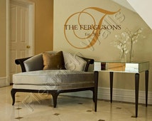 Popular items for last name wall decal on Etsy