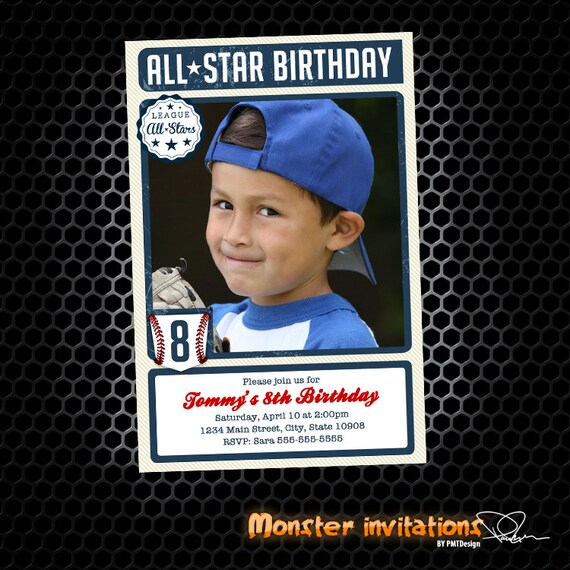Invitaciónes de cumpleaños para imprimir de beisbol - Imagui
