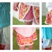 Origami pleated skirt pattern PDF pattern by RabbitRabbitCreation
