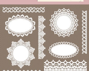 Unique digital lace borders related items | Etsy