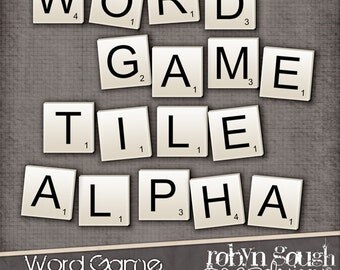 Popular items for game tiles on Etsy