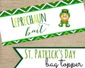 Items similar to St. Patrick's Day Leprechaun Bait Printable PDF ...
