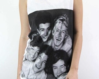 One Direction Shirt 1D 1Direction Shirts Tank Top TShirt Tee Top Tunic ...