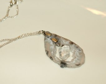 Popular items for white geode slice on Etsy