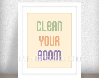 Popular items for clean your room on Etsy