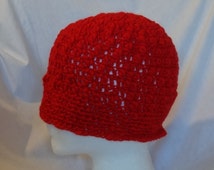 Popular items for red skull cap on Etsy
