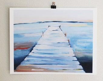 Dock painting | Etsy