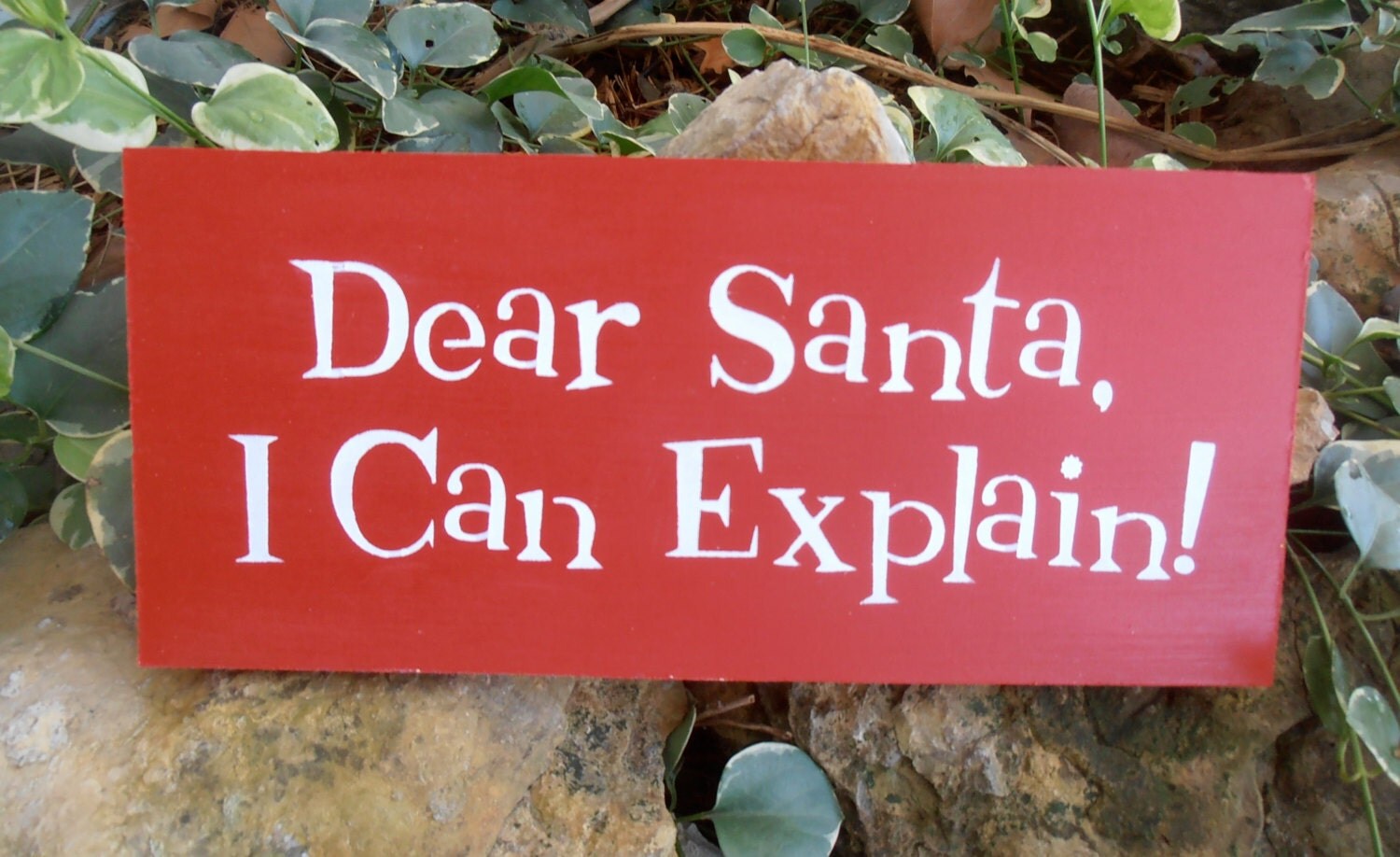 Dear Santa I Can Explain Christmas Wood Sign by NeseDecor on Etsy Dear Santa I Can Explain Christmas Wood Sign by NeseDecor on Etsy