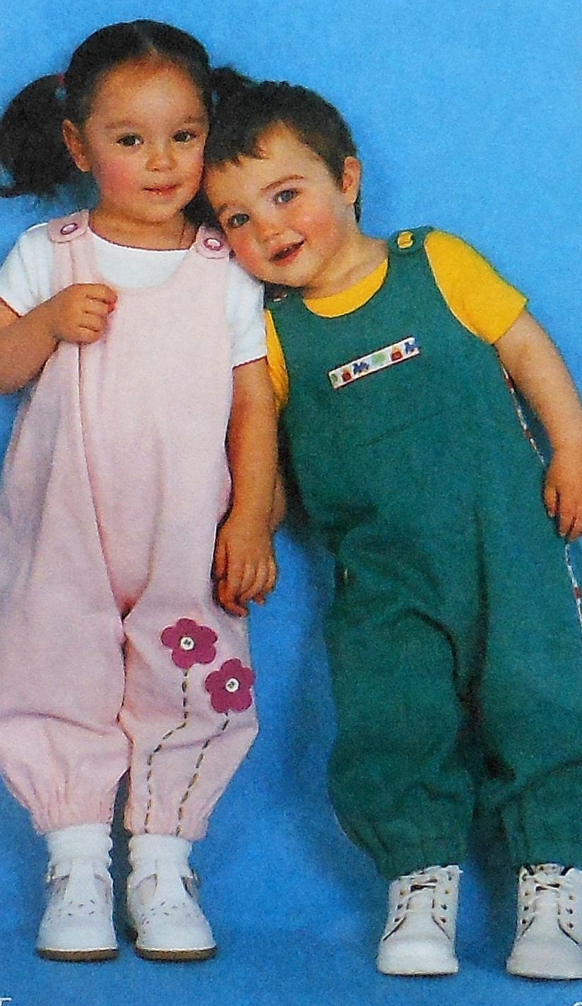 Baby / Toddler Jumpsuit Sewing Pattern UNCUT McCalls 2887