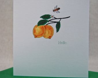 Lemon tree cards | Etsy