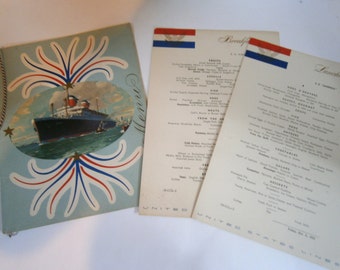 Popular items for cruise ship menu on Etsy