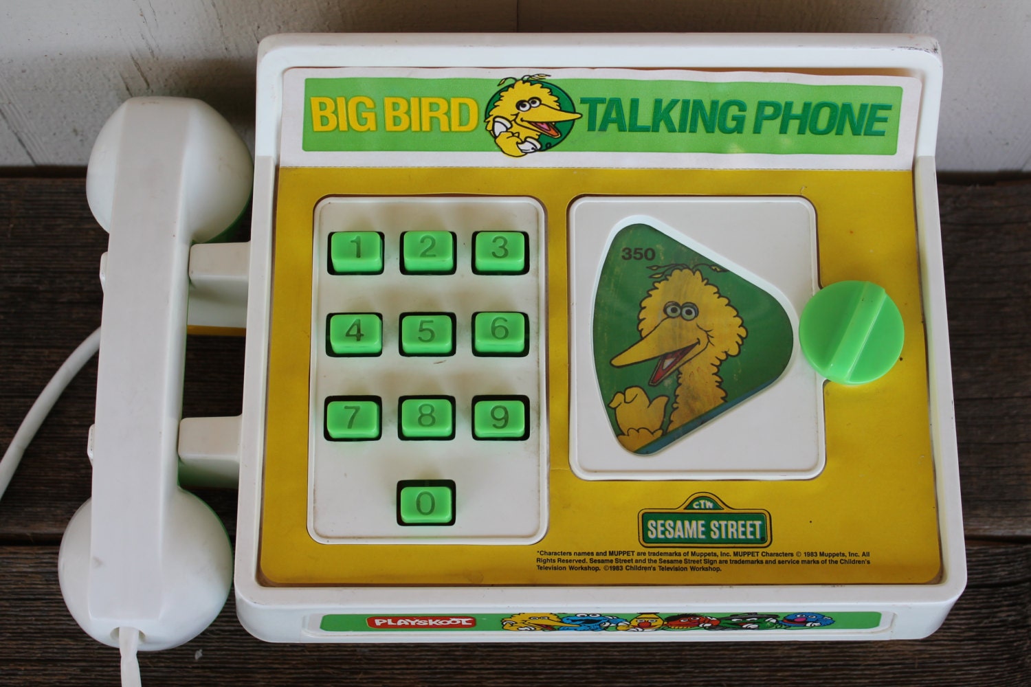 Sesame Street Big Bird Talking Phone