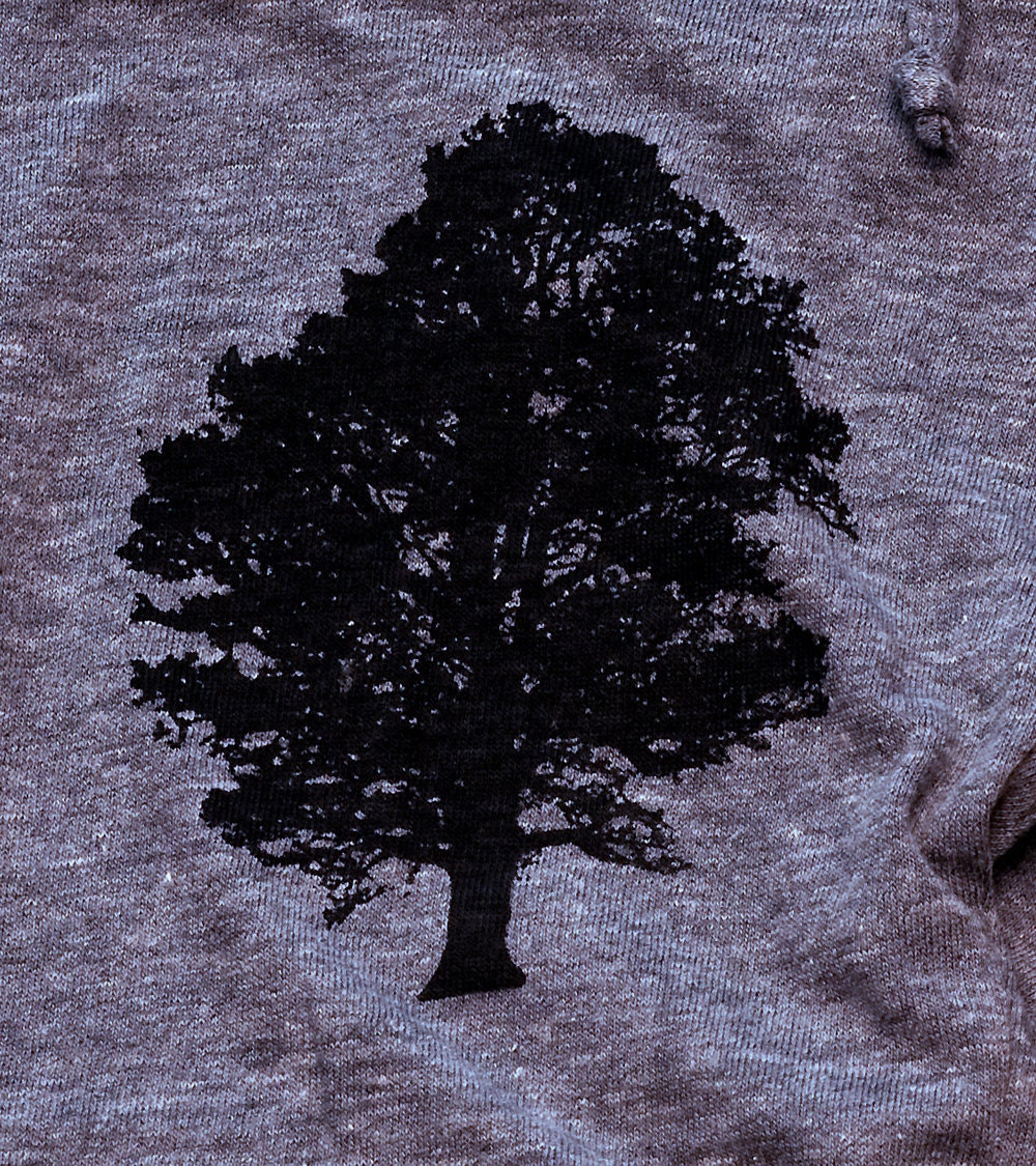 sittin under the Oak Tree Cropped Pants Yoga Pants Grey