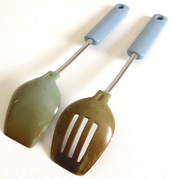 Ekco Basting Spoon Nylon Slotted Spoon Kitchen Utensil 1980s