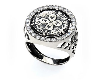 Silver Jewelry Rings The Safe Keeper by AsiyaDesign on Etsy