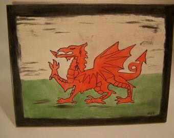 Popular items for wales flag on Etsy
