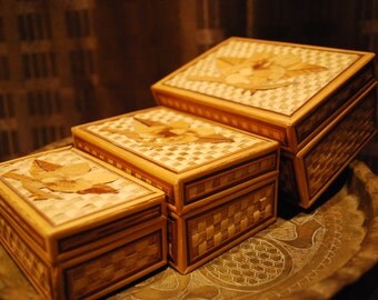 Popular items for straw box on Etsy