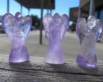Popular items for amethyst angel on Etsy