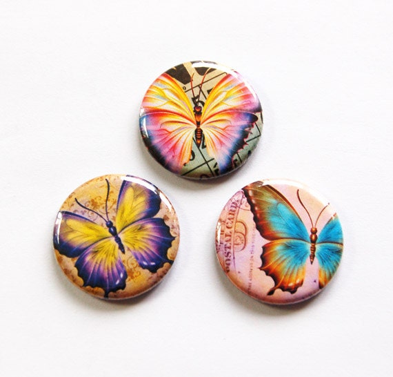 Butterfly Magnets Nature Magnets gift under 10 Fridge
