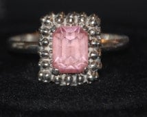 Popular items for pink ice ring on Etsy