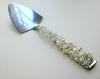 Wedding Cake Server Sets by BlingForTheTable on Etsy