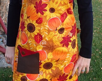 Popular items for fall apron on Etsy