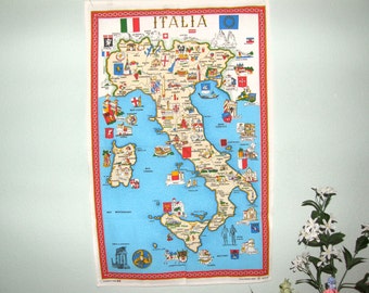 Popular items for map italy on Etsy