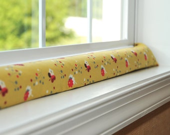 door draft stopper, custom length window snake, draught excluder, wind ...