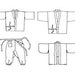 FW112 Japanese Field Clothing Sewing Pattern by Folkwear