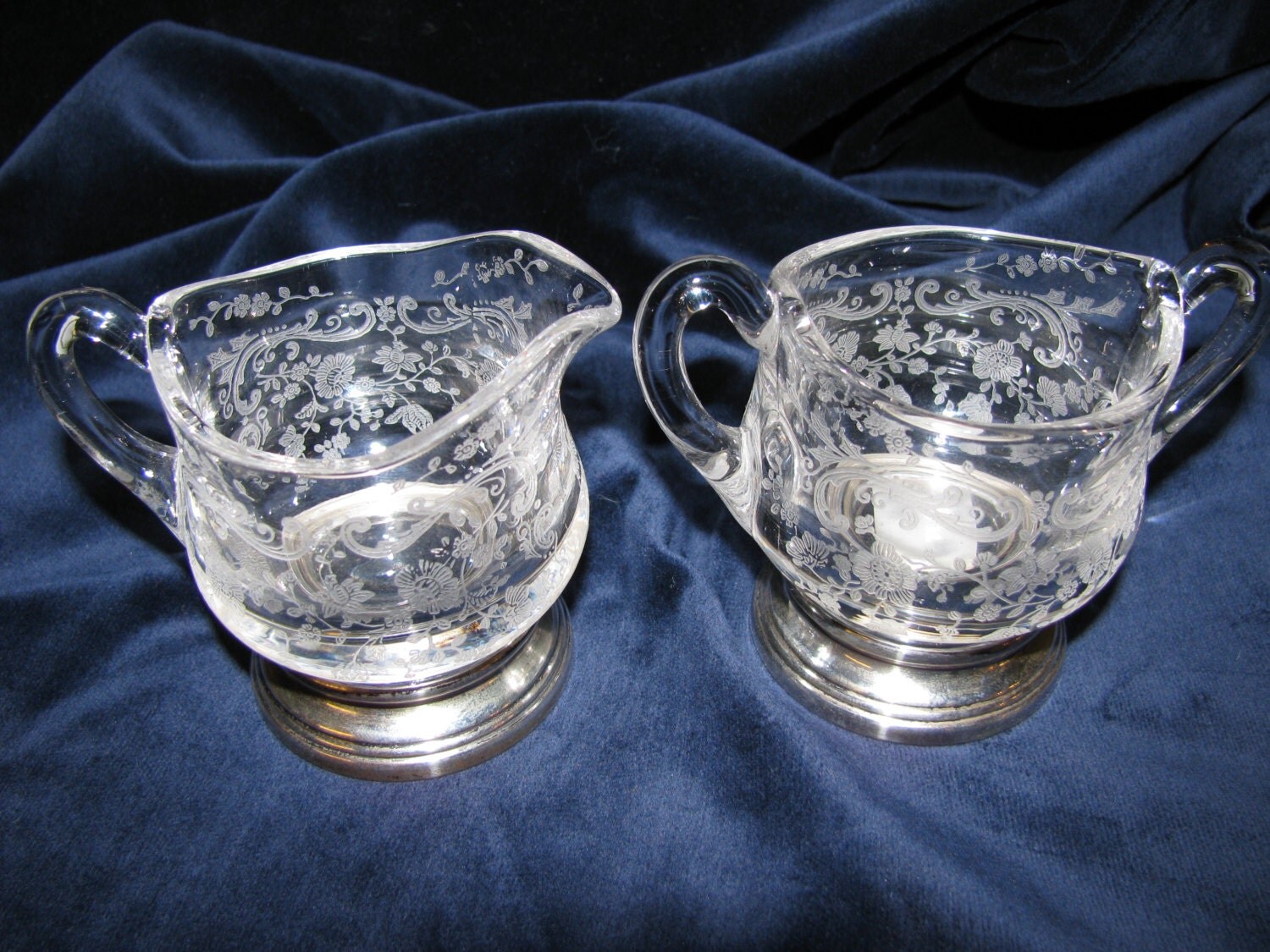 Beautiful Antique Cambridge Chantilly Elegant Depression Era Etched ...