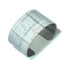 Slide Rule Image Aluminium Cuff