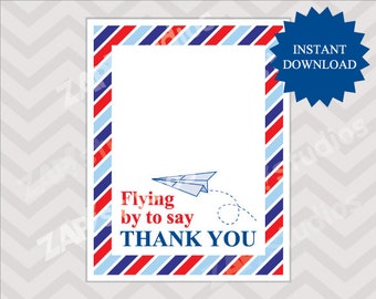 Planes thank you | Etsy