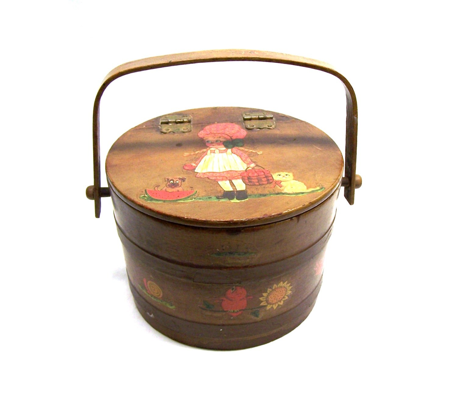 Wood Firkin Sugar/Lunch/Sewing Bucket – Haute Juice