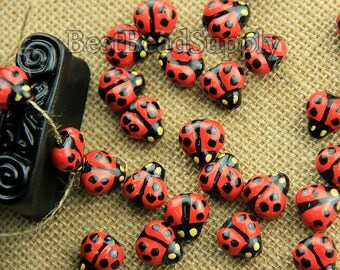 Popular items for ceramic ladybugs on Etsy