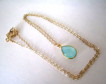 Aqua chalcedony | Etsy