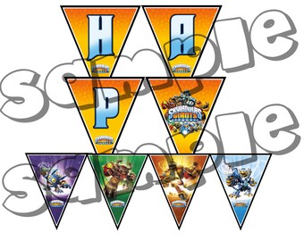 Popular items for skylander printable on Etsy