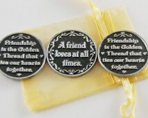 Unique token of friendship related items | Etsy