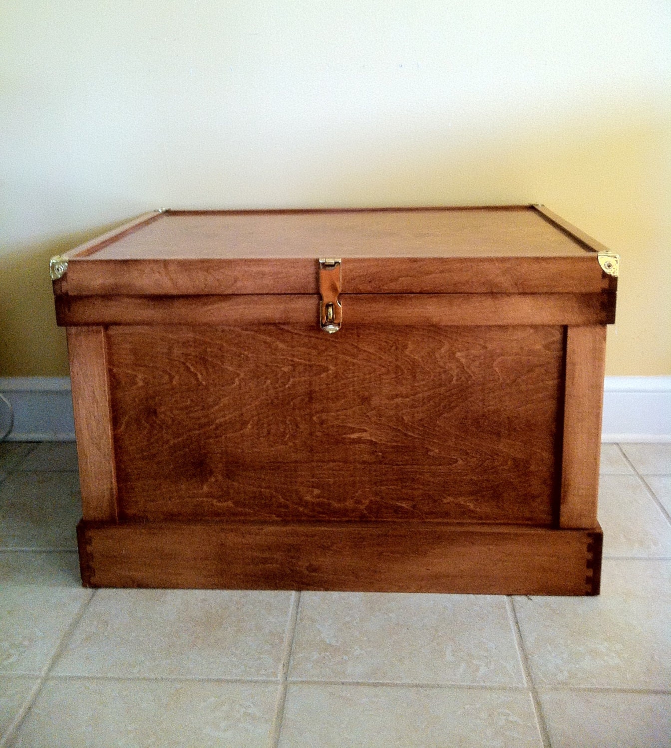 Custom designed and built Chest Tack Trunk or Tack Box by 2FeetUp