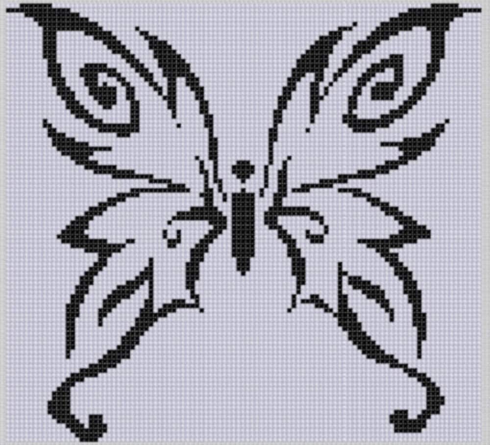 Butterfly 10 Cross Stitch Pattern