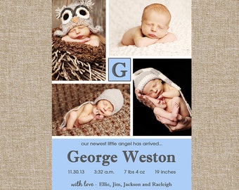 Baby boy collage | Etsy