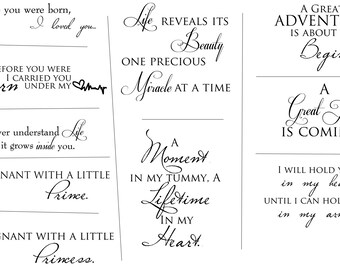 Unique quote overlay related items | Etsy