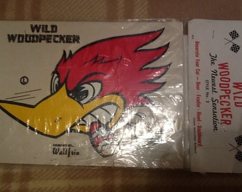 Woodpecker decal | Etsy