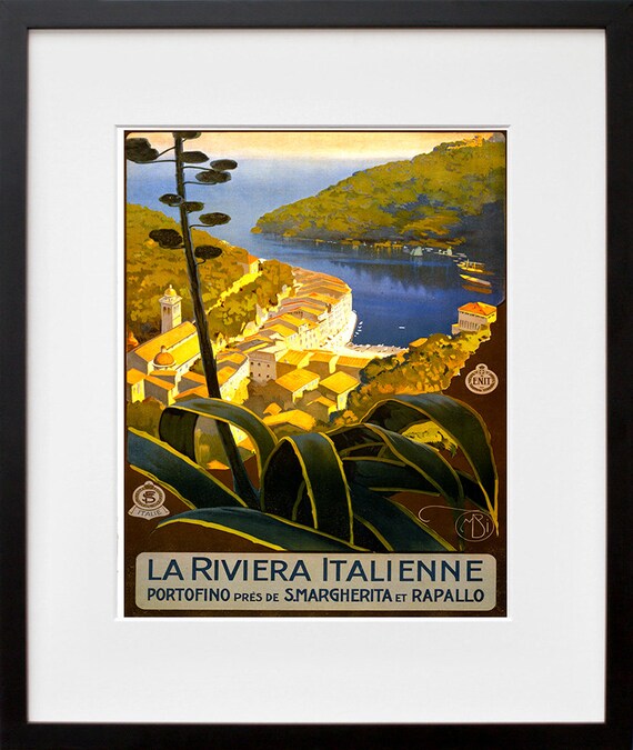 Italy Art Print Italian Home Decor Travel Poster XR111